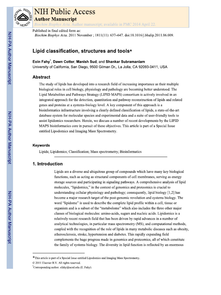 Lipds | PDF