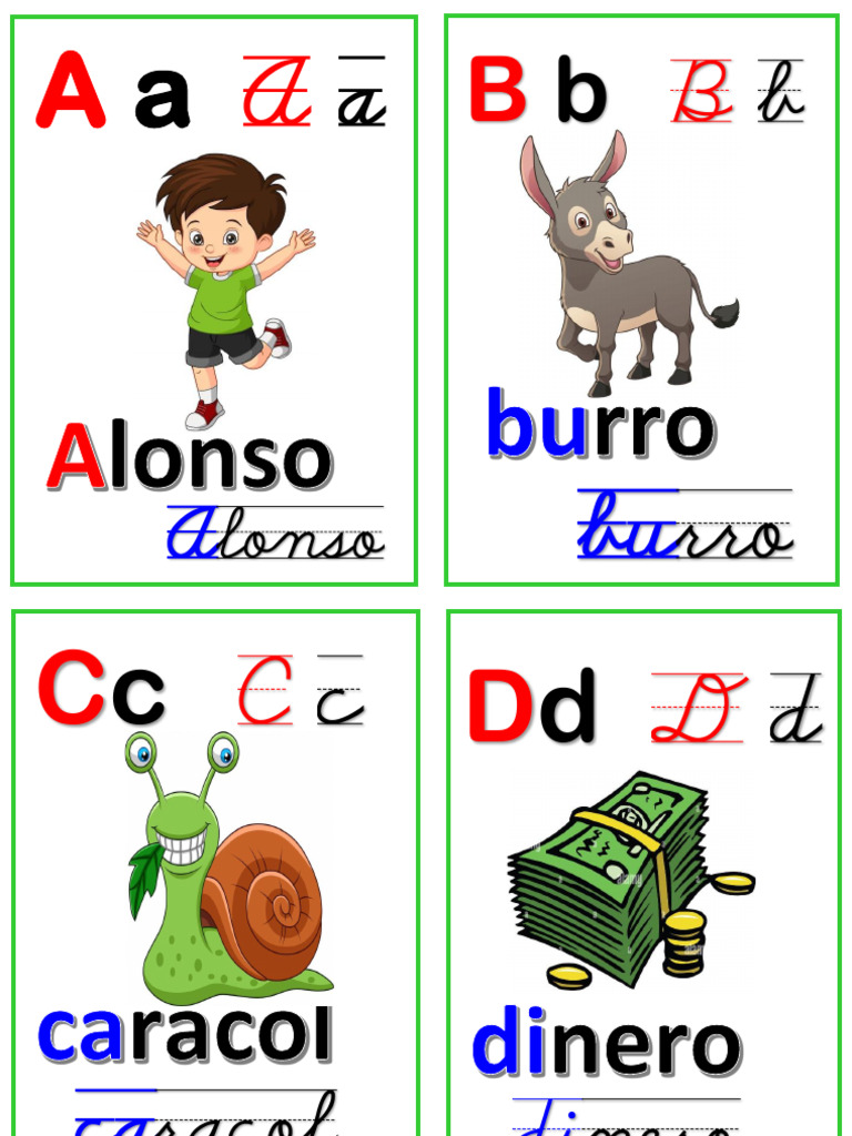 abecedario completo | PDF