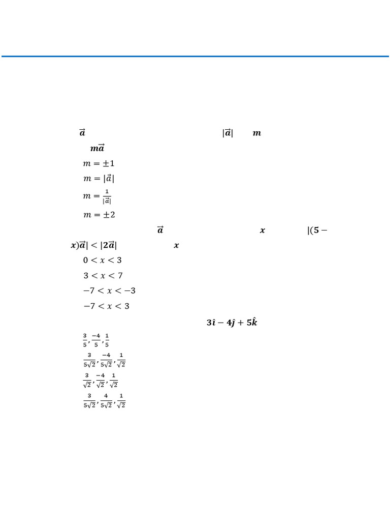 Vectors Theoretical Analysis | PDF | Vector Space | Mathematical Objects