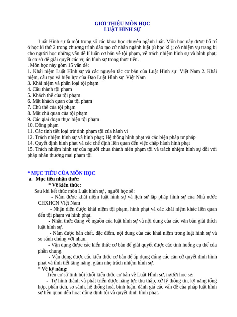 LHS_01- GIOI THIEU MON HOC LHS | PDF