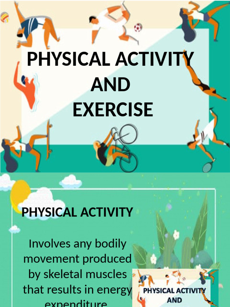PE TOPIC 1-Physical Activity and Exercise | PDF