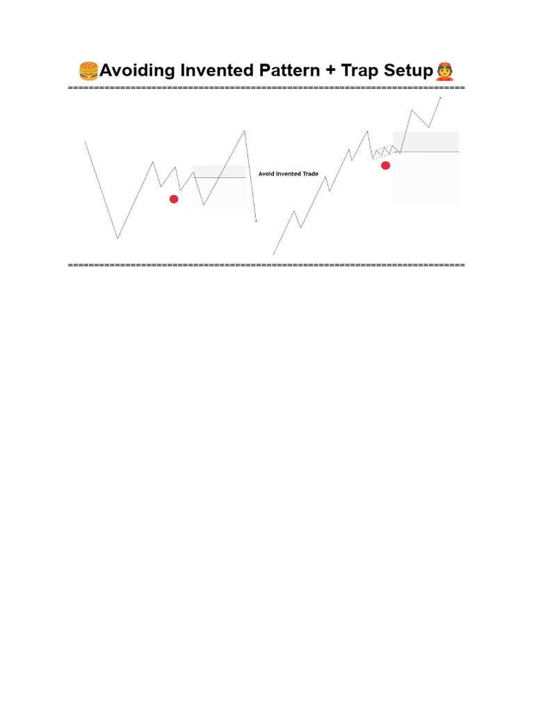 Avoiding Invented Pattern + Trap Setup | PDF