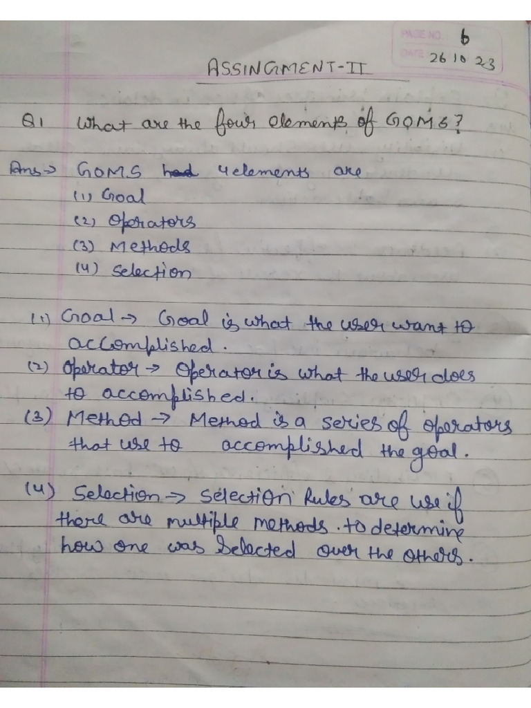 HCI assignment 2 | PDF