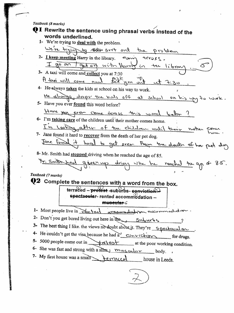 Pre-intermediate Mid-term Test | PDF