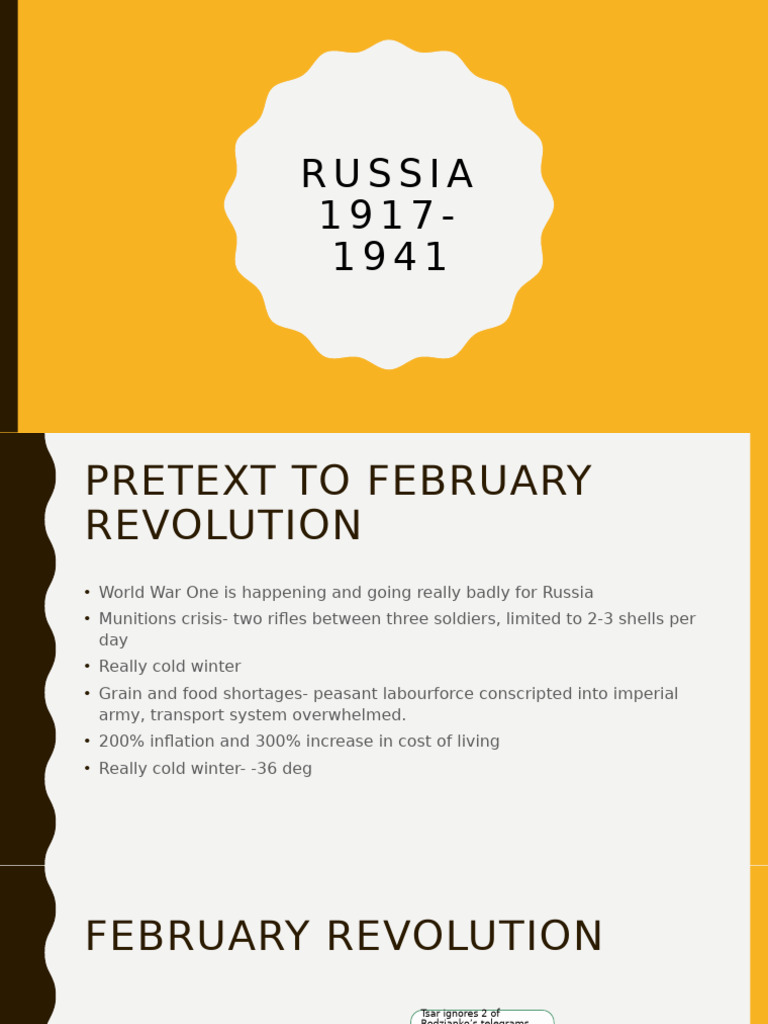 Aqa A Level History 2N Russia 1917-53pptx | PDF | Cost Of Living ...