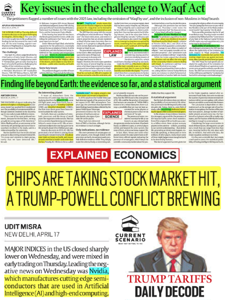 English News & Articles 18 04 2025 | PDF