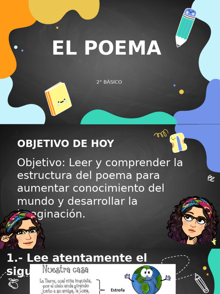 El poema 2° básico | PDF