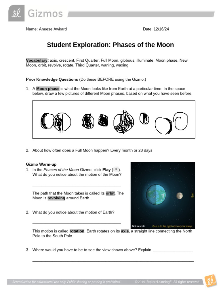 Understanding Moon Phases | PDF | Moon | Celestial Mechanics