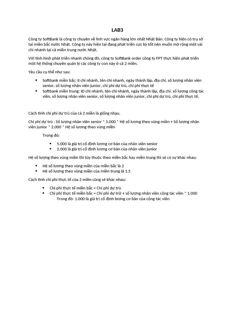 SoftBank_Lab3 (2) | PDF