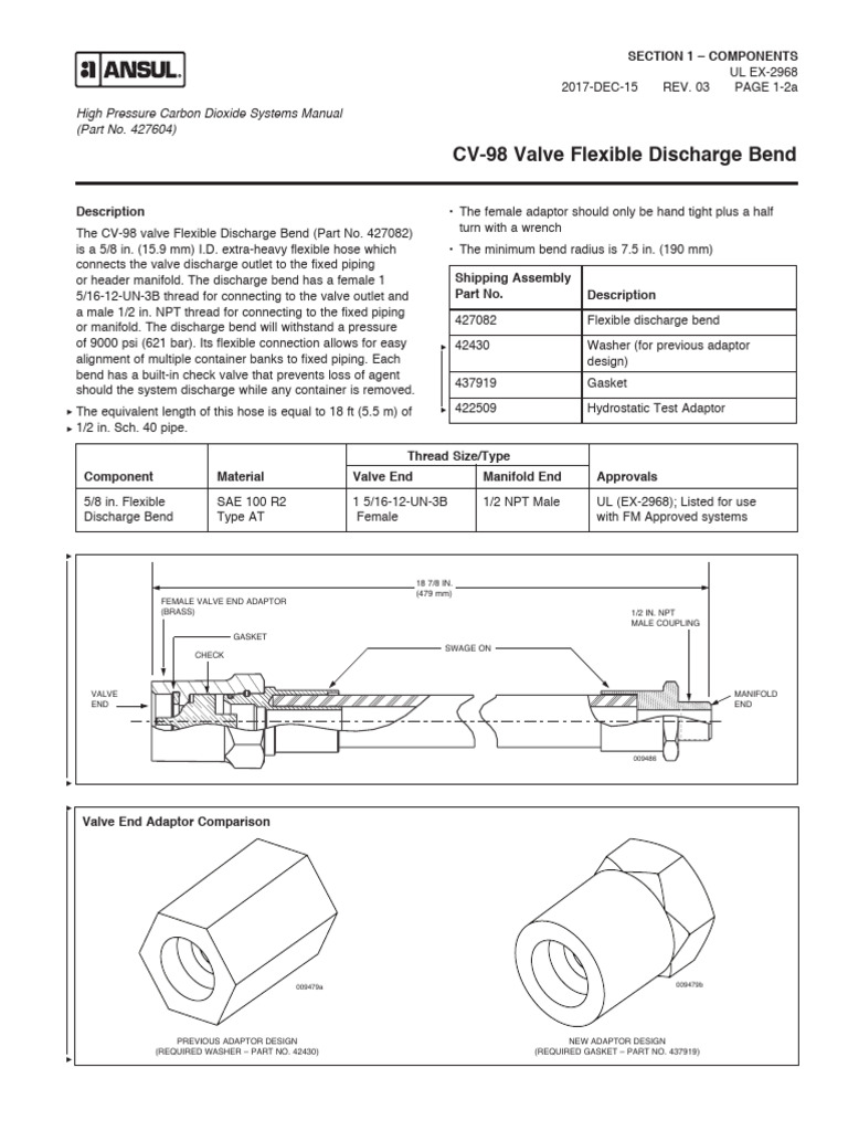 CV-98 Valve Discharge Bend Overview | PDF | Valve | Pipe (Fluid Conveyance)