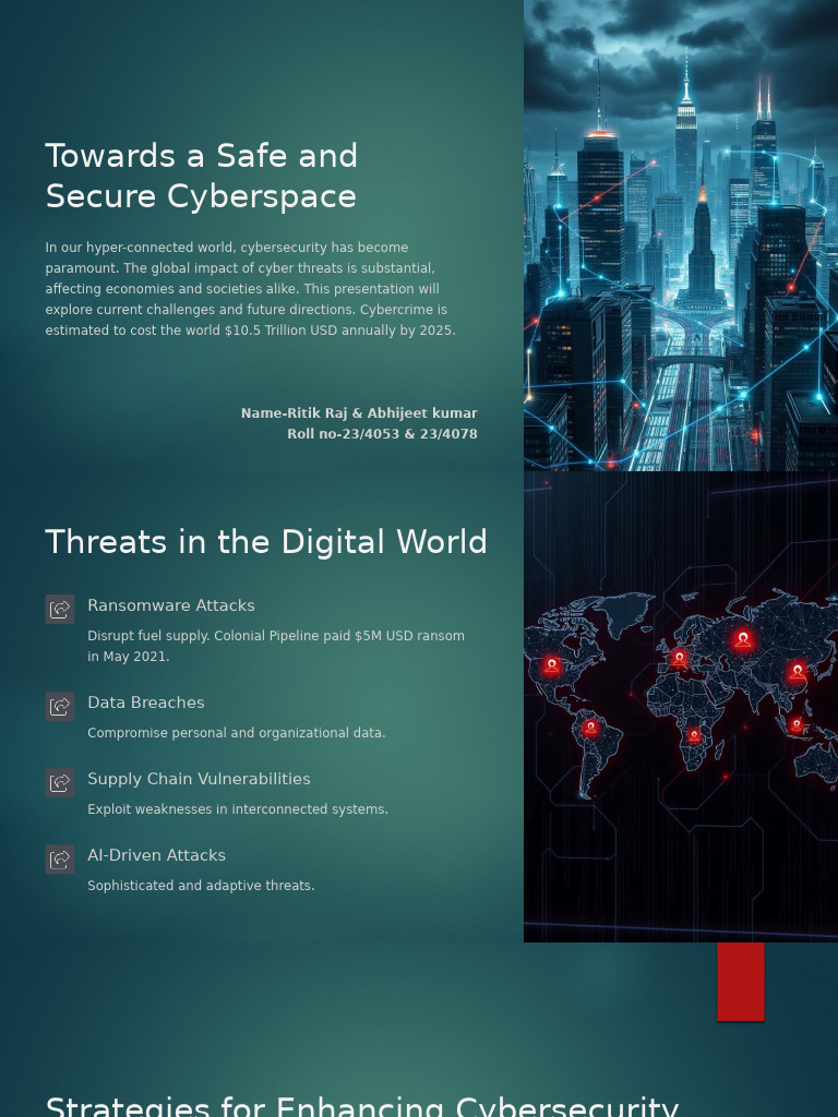 Towards a Safe and Secure Cyberspace (1) | PDF
