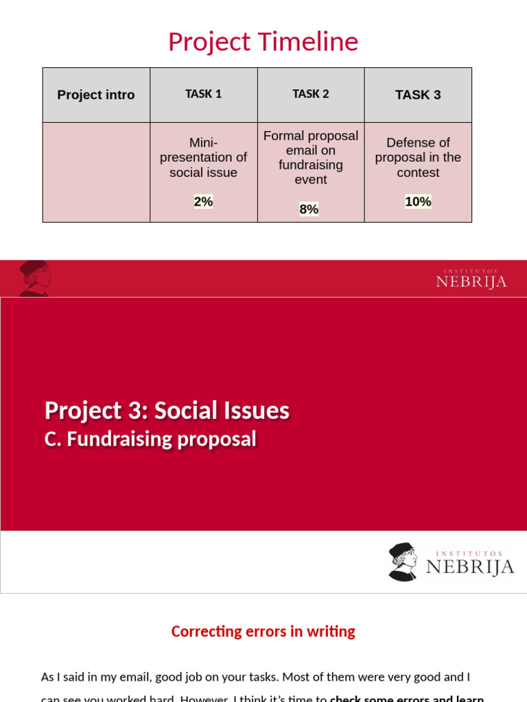 Proposal Writing c1+ p2 Social Issues | PDF | Linguistics