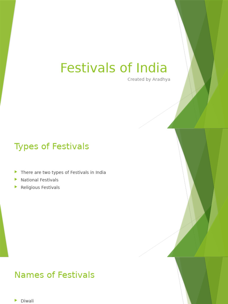 Festivals of India | PDF