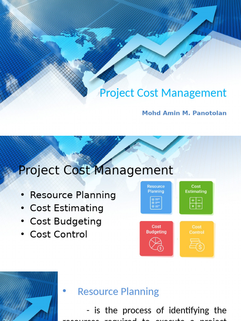 4) Project Cost Management | PDF