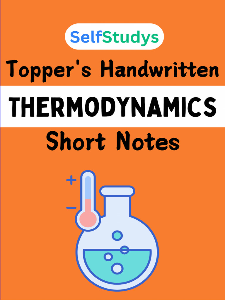 Thermodynamics (Chemistry) | PDF