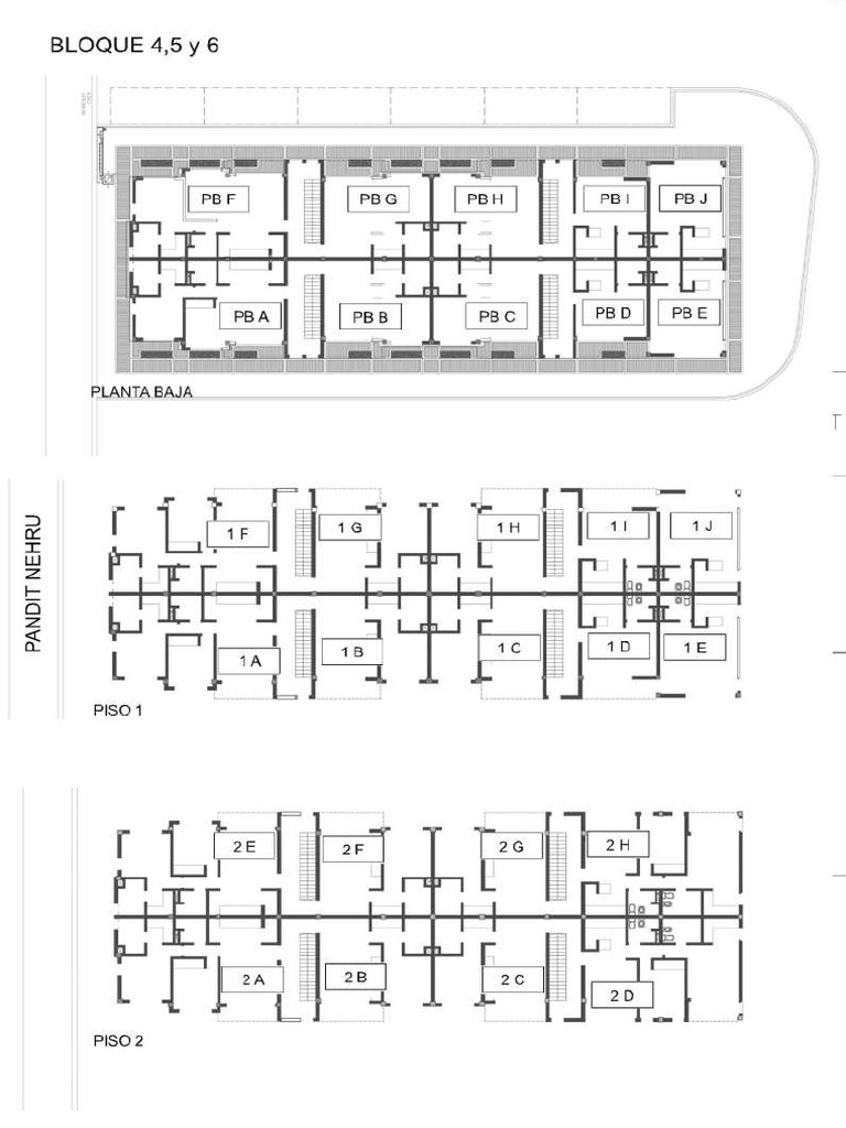 Deptos Bloque 456 | PDF