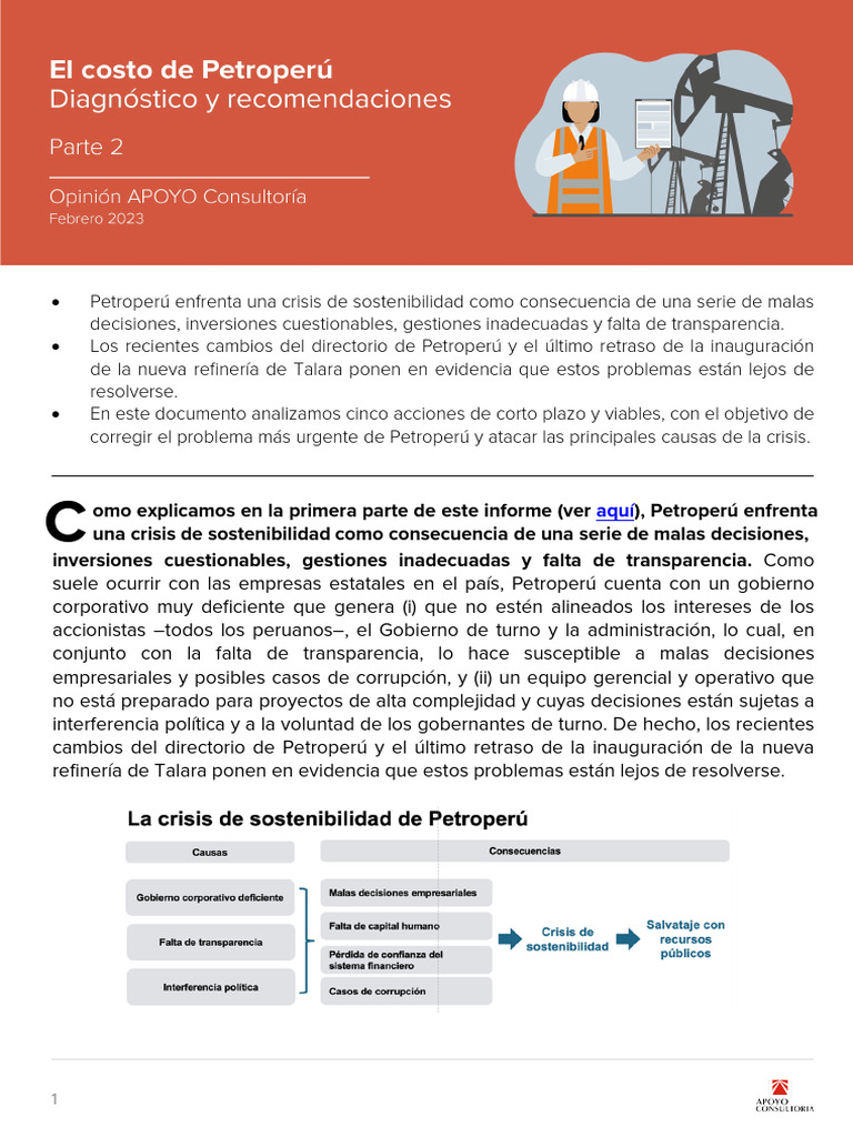 Opinion-AC-El-caso-de-Petroperu-Parte-2 | PDF | Business | Deuda