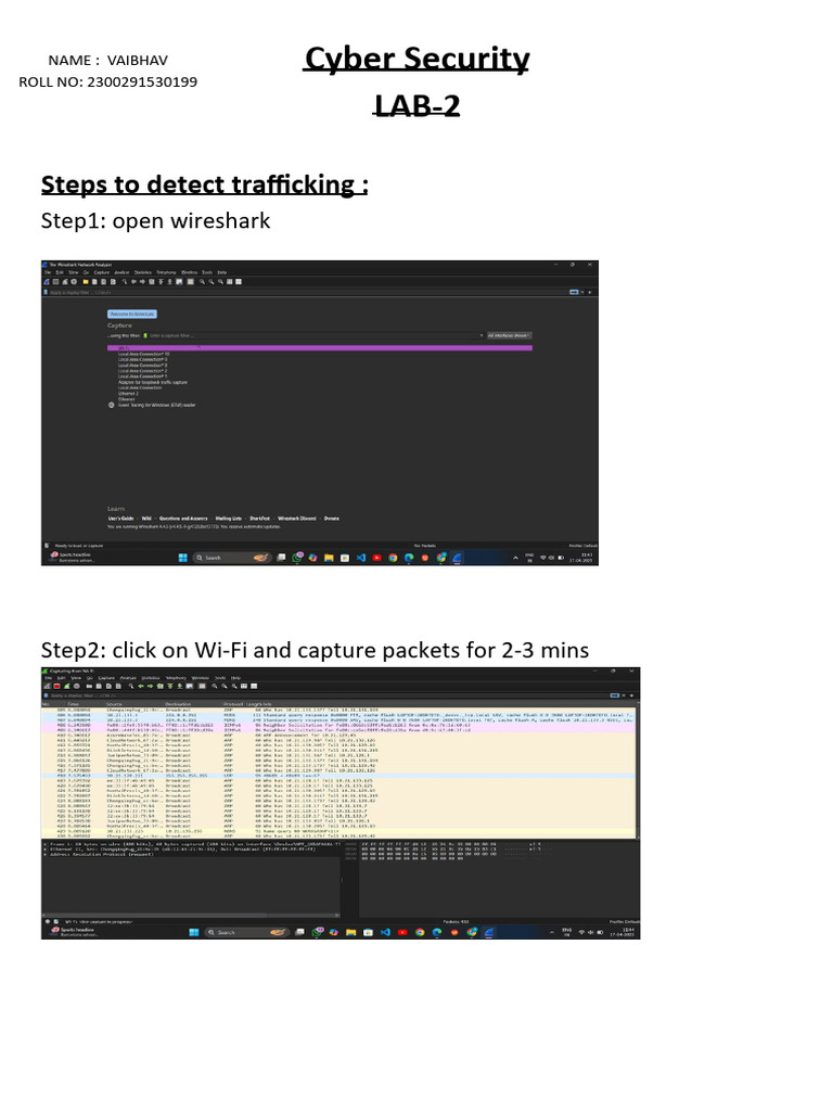 CS LAB 2 VAIBHAV | PDF