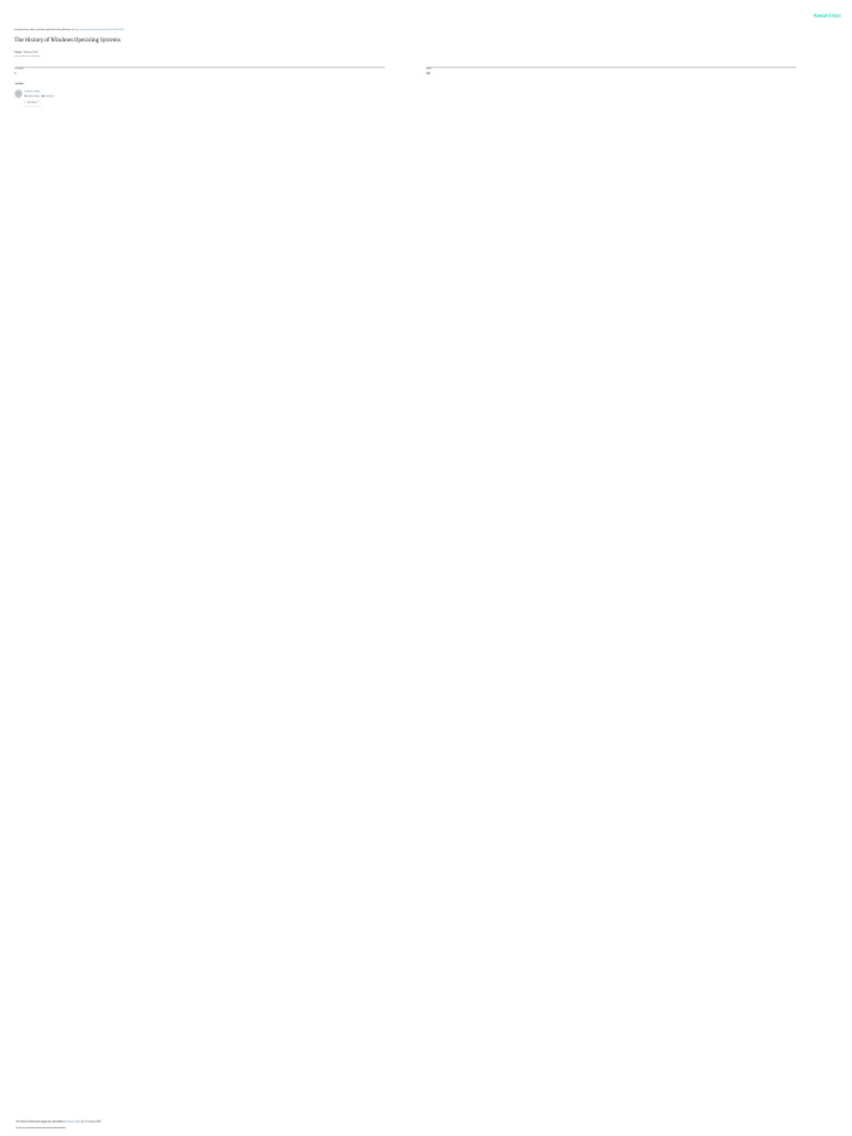 History of Winos | PDF | Microsoft Windows | Dos