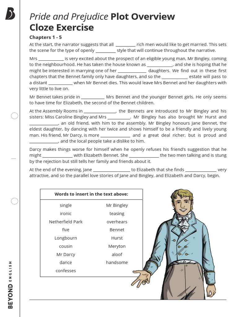 Pride and Prejudice: Chapters 1-5 Summary | PDF | Pride And Prejudice ...