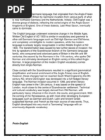 The History of The English Language PDF | PDF | Celts | Normans