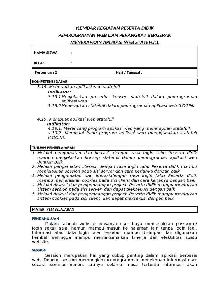 Web State LKPD P2 | PDF