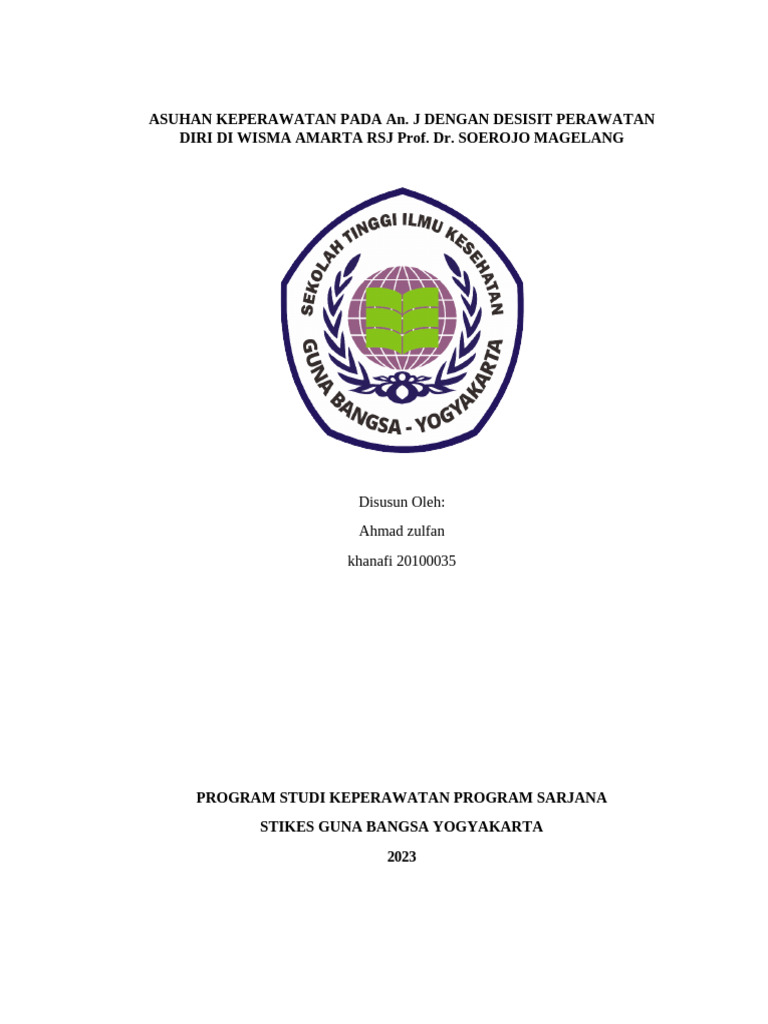 Contoh Askep Jiwa Salinan | PDF