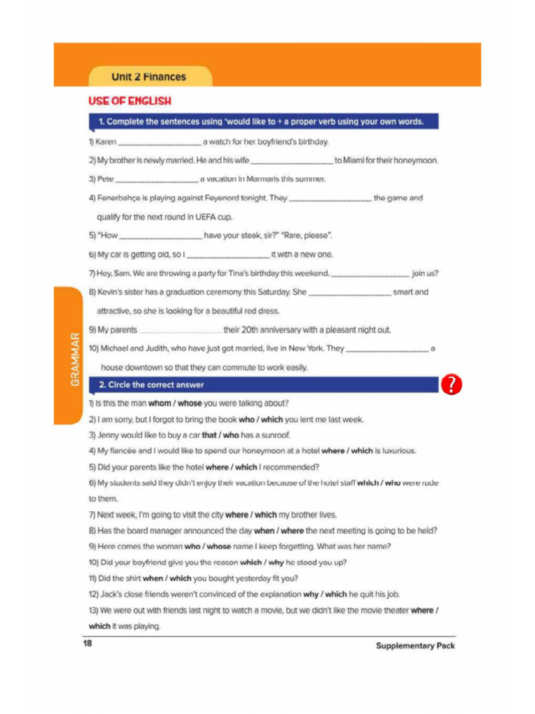Defining Relative Clauses Activities | PDF