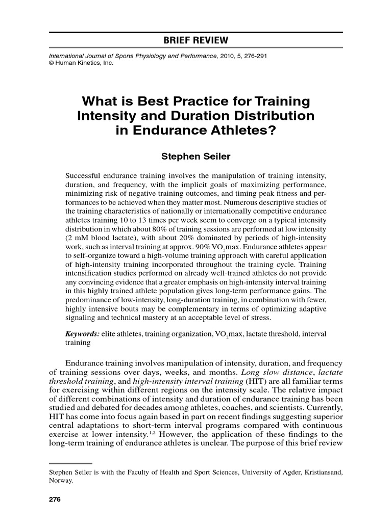 What Is Best Practice For Training | PDF | Heart Rate | Marathon