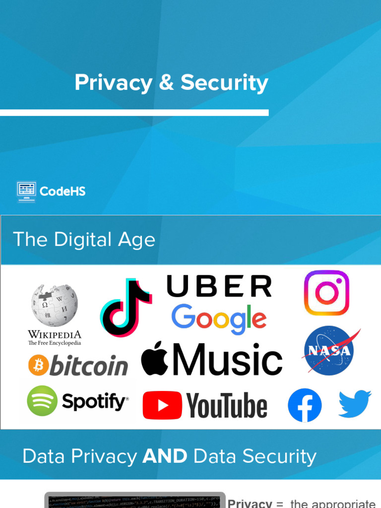 (Cybersecurity) (Digital Citizenship and Cyber Hygiene) (04) Privacy ...