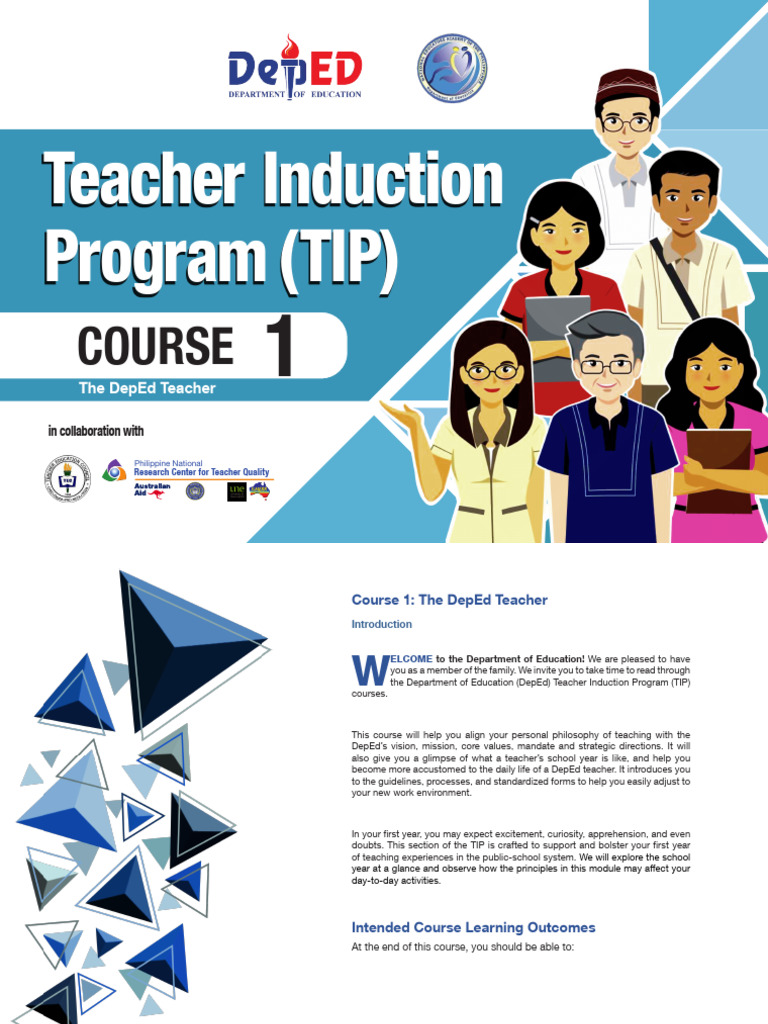 New TIP Course 1 | PDF | Teachers | Learning