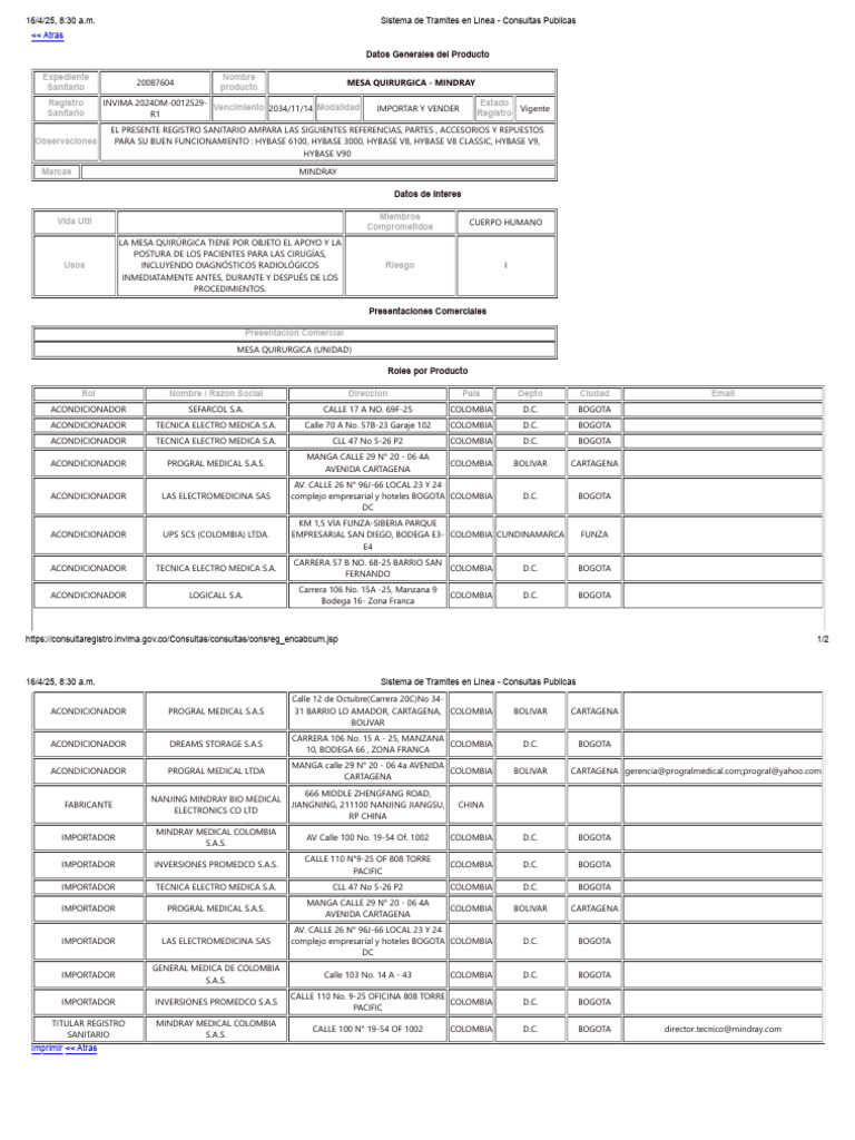 Invima Hybase 3000 | PDF