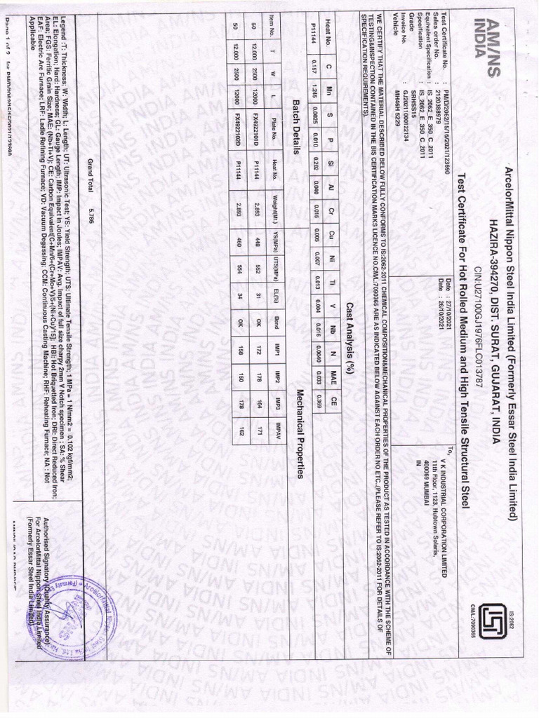 12MM S355 V (2) | PDF
