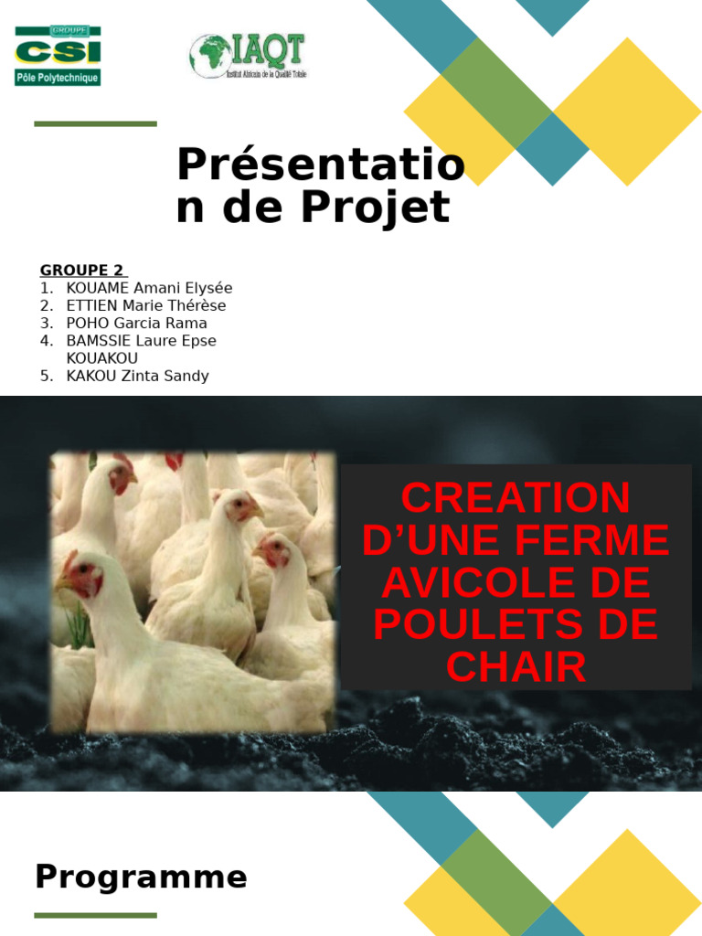 Présentation_Qualité Et Management de Projet v2 (1) | PDF | Viande