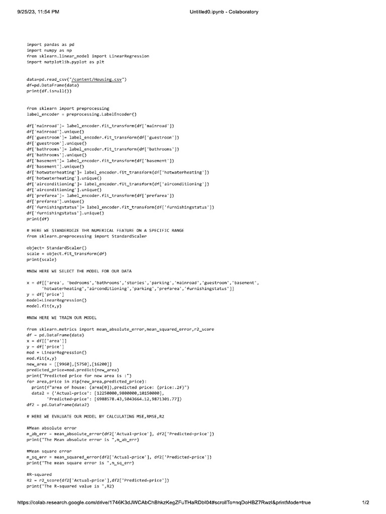 ML Lab Assignment | PDF