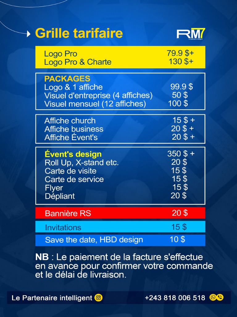 Grille Tarifaire | PDF