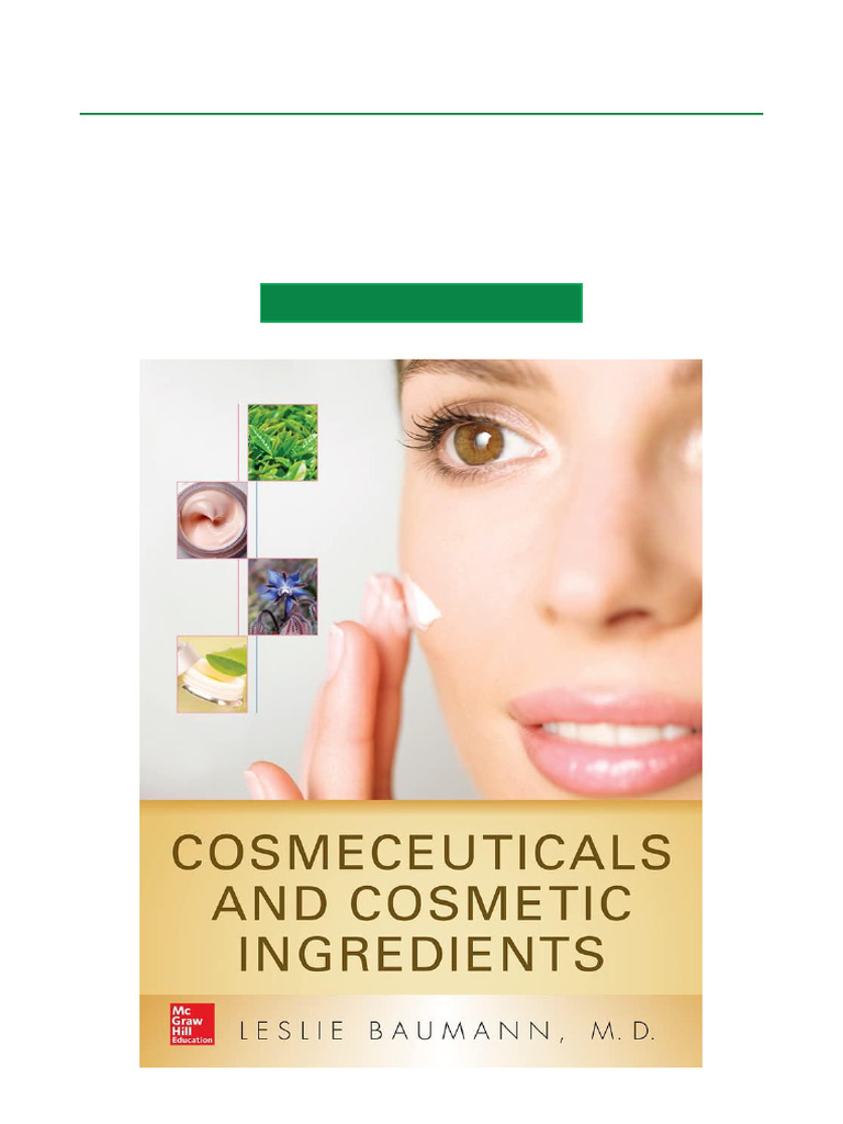 Cosmeceuticals and Ingredients Guide | PDF | Dermatology | Skin Care