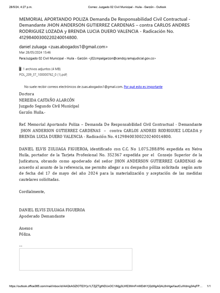 7.poliza Caucion | PDF | Póliza de seguros | Seguro