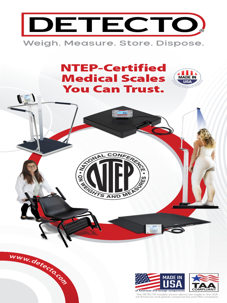 Trusted NTEP-Certified Medical Scales | PDF