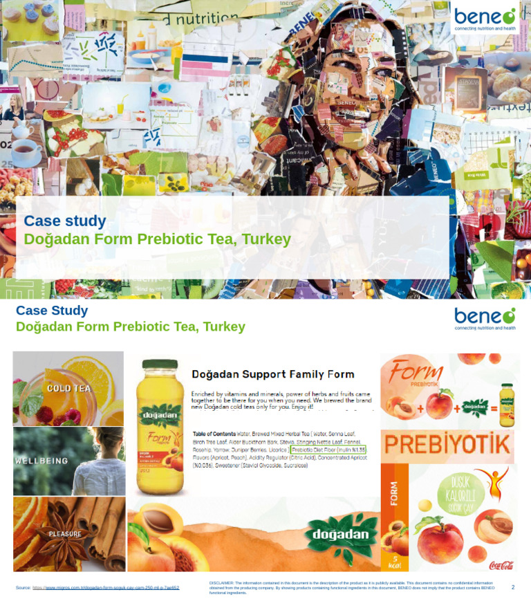 Doğadan Form Prebiotic Tea Overview | PDF