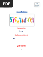 Team Building Workshop Proposal | PDF | Team Building | Emergence