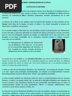 Etimología de La Palabra Ética | PDF | Filosofía