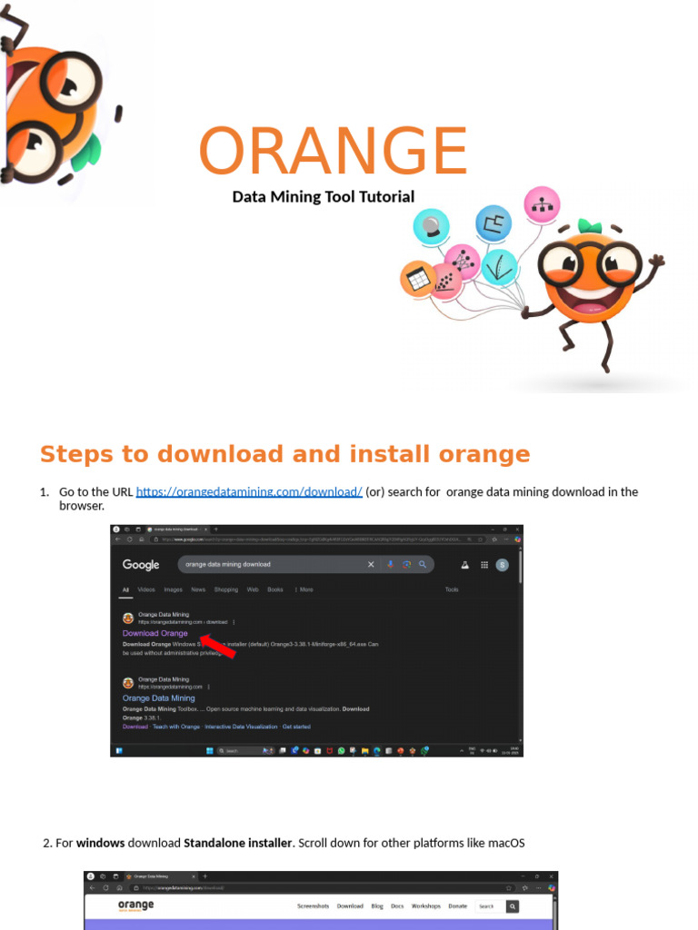 Installing and Using Orange Data Mining | PDF | Software | Computing
