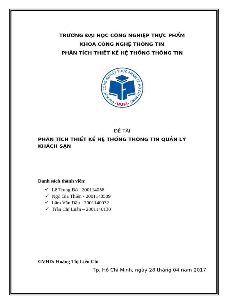 PTTK HTTT | PDF