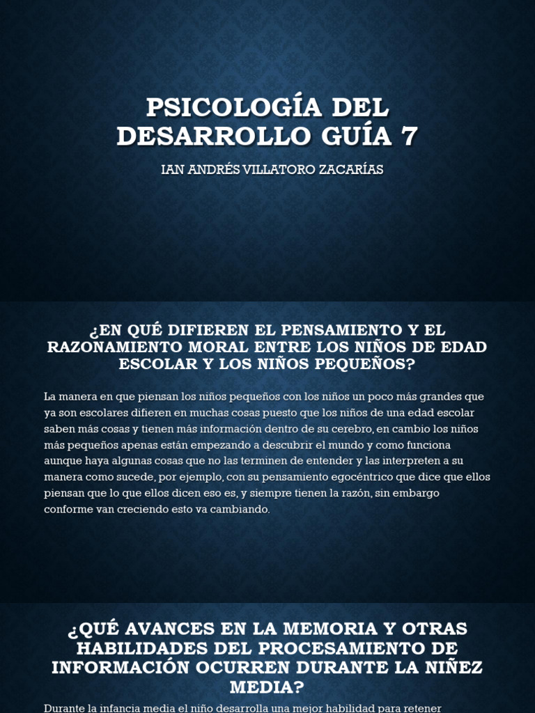 Guía 7 | PDF | Pensamiento | Inteligencia