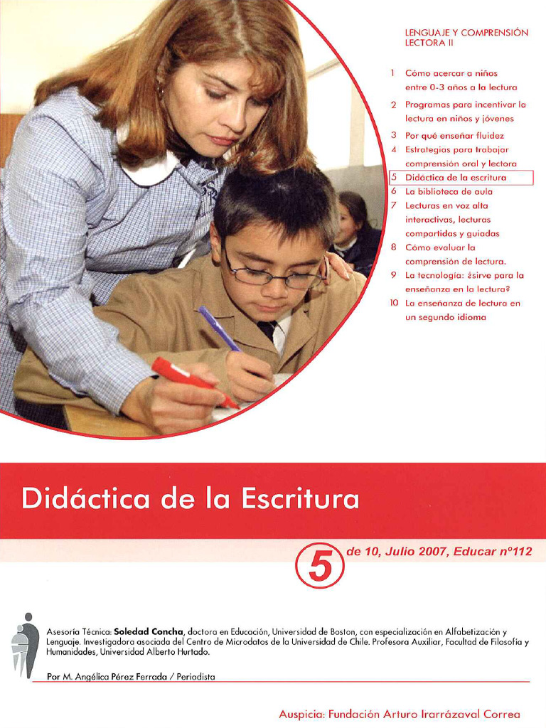 Lenguaje y Comprension Lectora II - 05 Didactica de la escritura | PDF