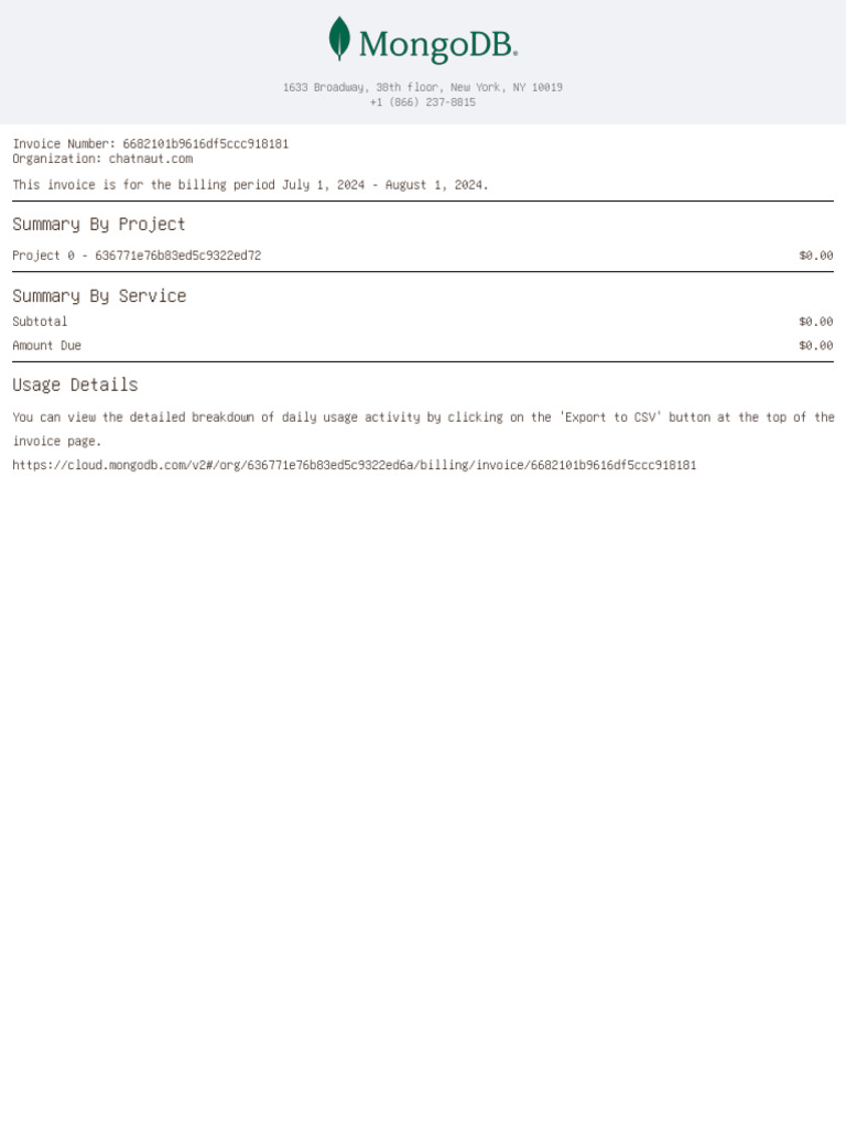 Invoice 6682101b9616df5ccc918181 20240801 | PDF