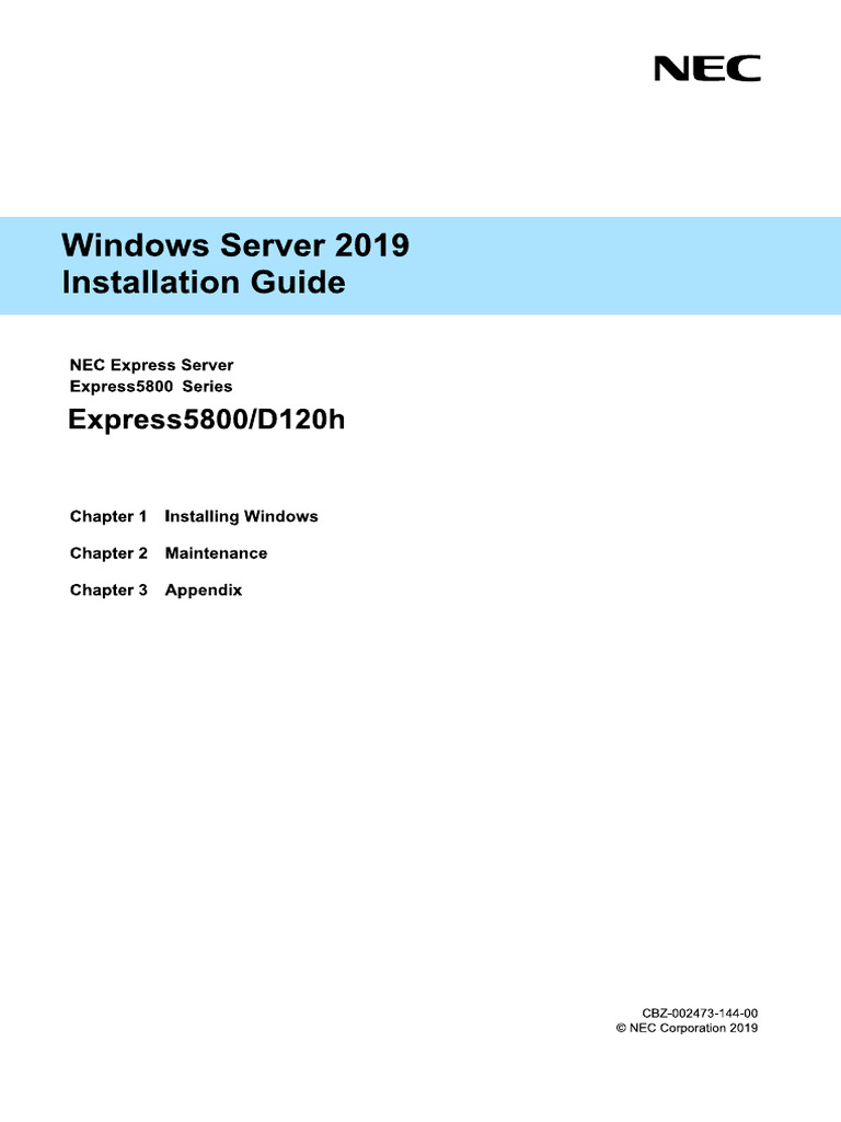 Windows Server 2019 | PDF