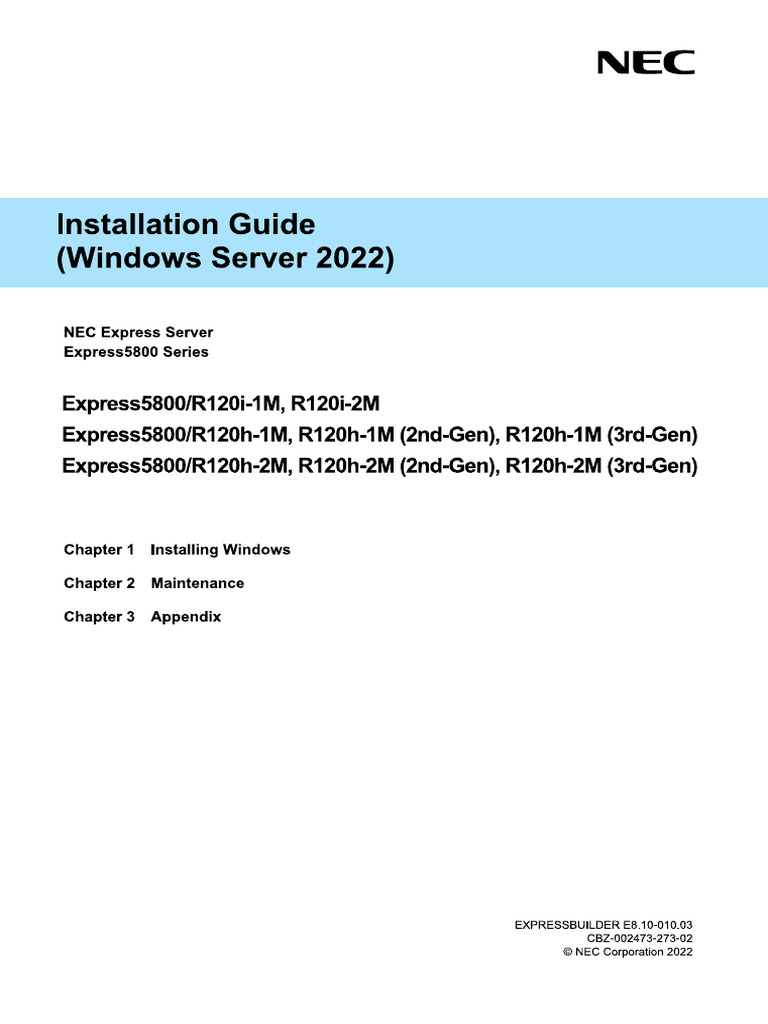 Windows Servers 2022 | PDF