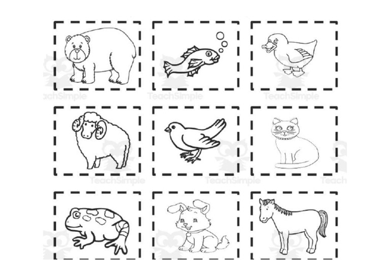 Brown Bear Flashcards | PDF